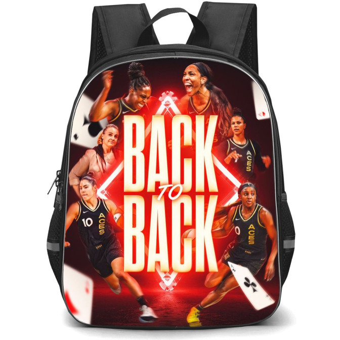WNBA Las Vegas Aces Backpack StudentPack - Las Vegas Aces Back To Back ...