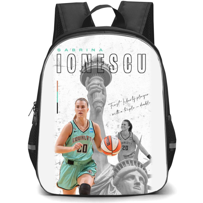 WNBA Sabrina Ionescu Backpack StudentPack - Sabrina Ionescu Running ...