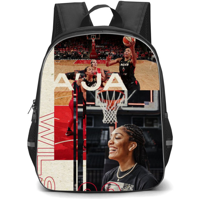 WNBA Aja Wilson Backpack StudentPack - Aja Wilson Living The WNBA Dream ...