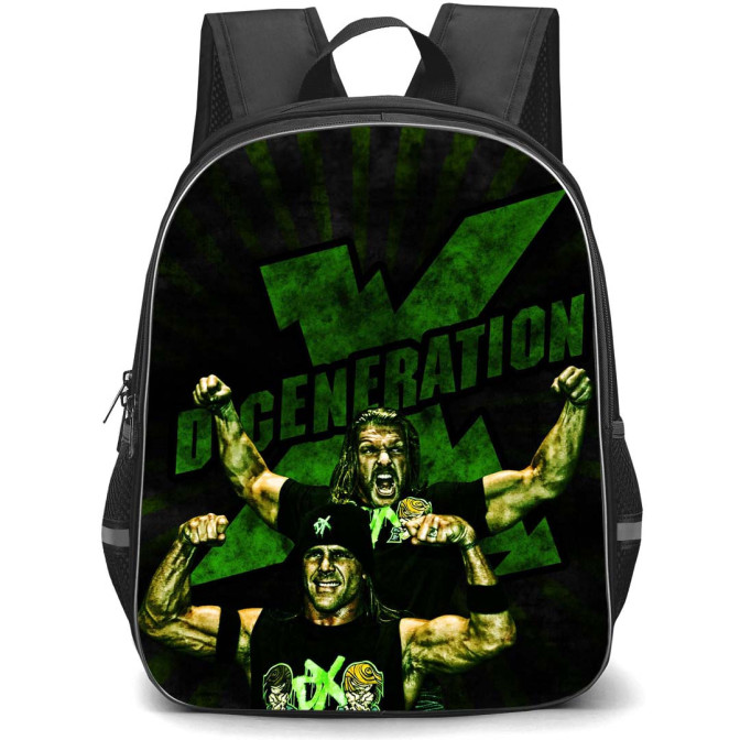 WWE Backpack StudentPack - WWE D Generation X Poster Dark Background ...