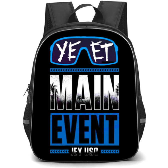 WWE Jey Uso Backpack StudentPack - Jey Uso Logo Yeet Main Event ...