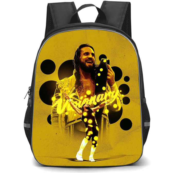 WWE Seth Rollins Backpack StudentPack - Seth Rollins Portrait Poster ...