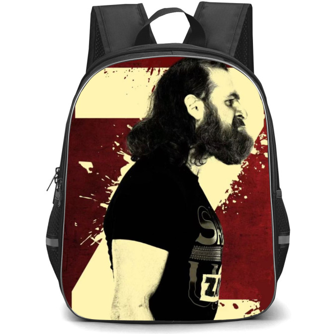 WWE Samy Zayn Backpack StudentPack - Samy Zayn Side Portrait | Trendapack