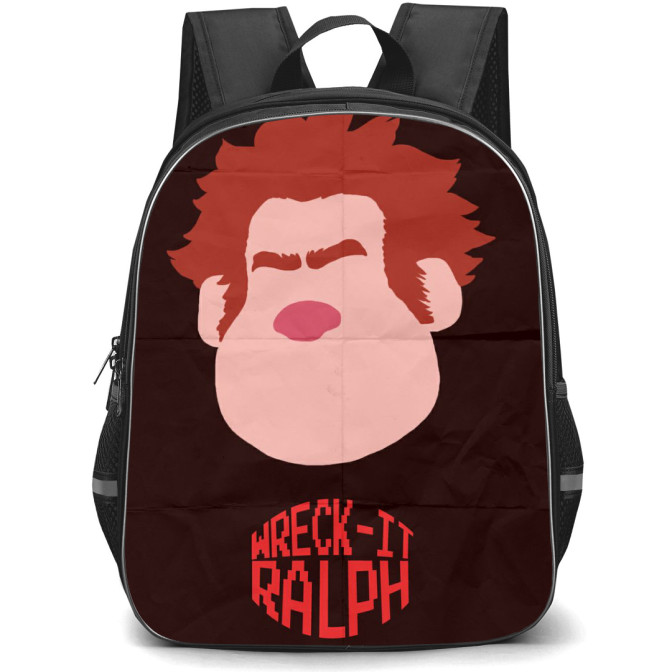 Wreck It Ralph Backpack StudentPack - Wreck It Ralph Minimalist Avatar ...