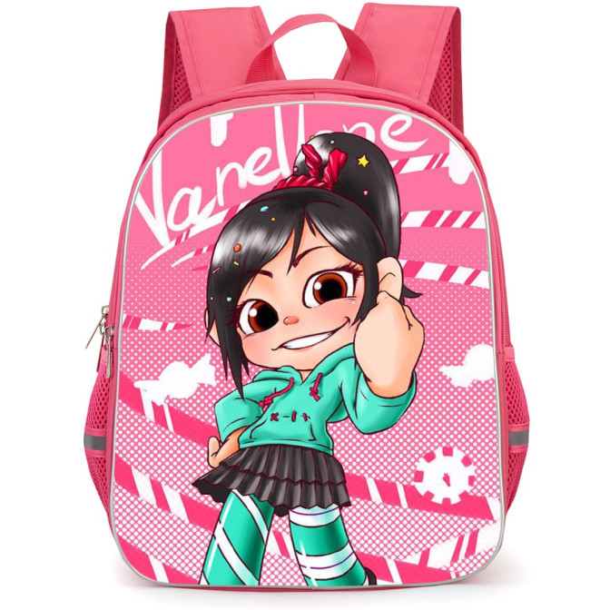 Wreck It Ralph Vanellope Backpack StudentPack - Vanellope Cartoon Art ...