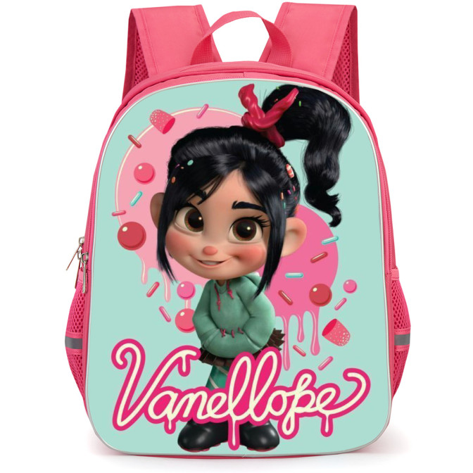 Wreck It Ralph Vanellope Backpack StudentPack - Vanellope Dripping Pink ...