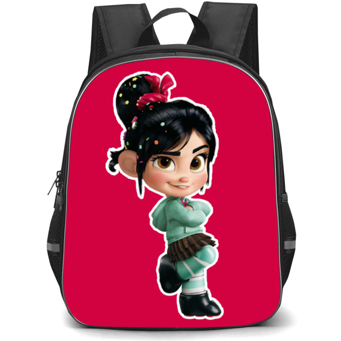 Wreck It Ralph Vanellope Backpack StudentPack - Vanellope Standing 3D ...