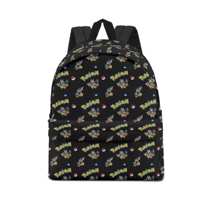 Pokemon School Backpack Multicolor Schoolbag Rucksack - Eevee Family ...