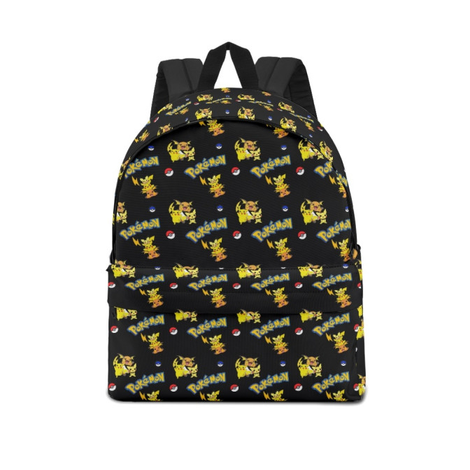 Pokemon School Backpack Multicolor Schoolbag Rucksack - Pichu Pikachu ...