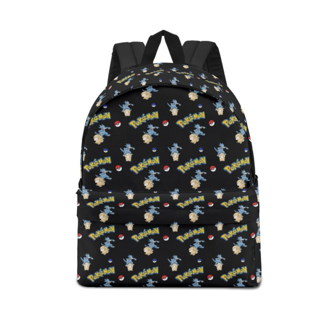 Pokemon School Backpack Multicolor Schoolbag Rucksack - Psyduck Golduck ...