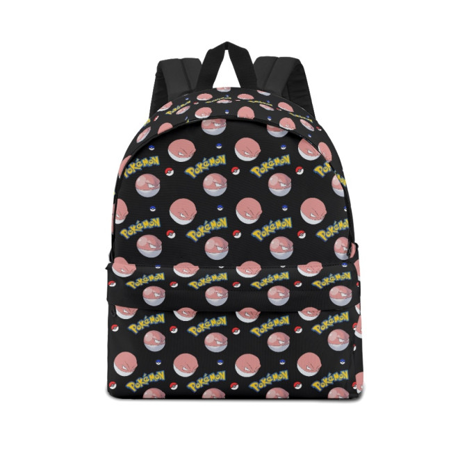 Pokemon Voltorb School Backpack Multicolor Schoolbag Rucksack - Voltorb ...