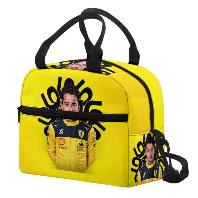 F1 Formula One Charles Leclerc Lunch Box - Charles Leclerc Portrait On ...