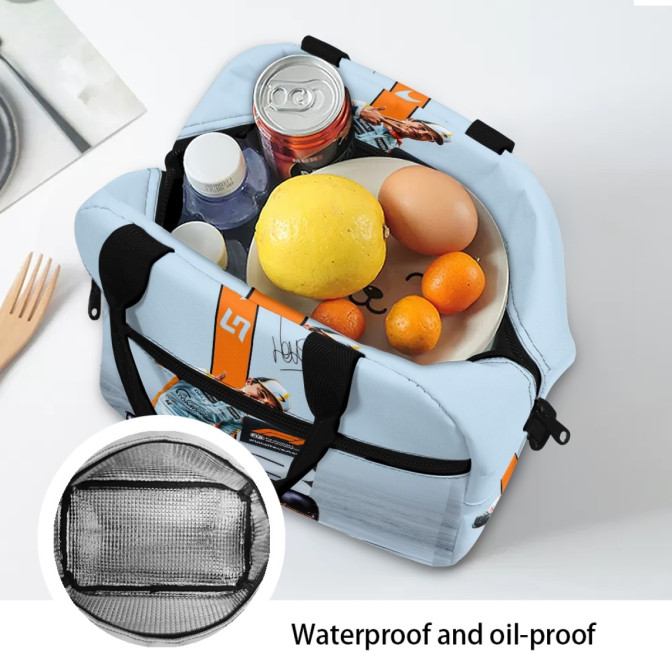 F1 Formula One Lando Norris Lunch Box - Lando Norris Showing Victory ...