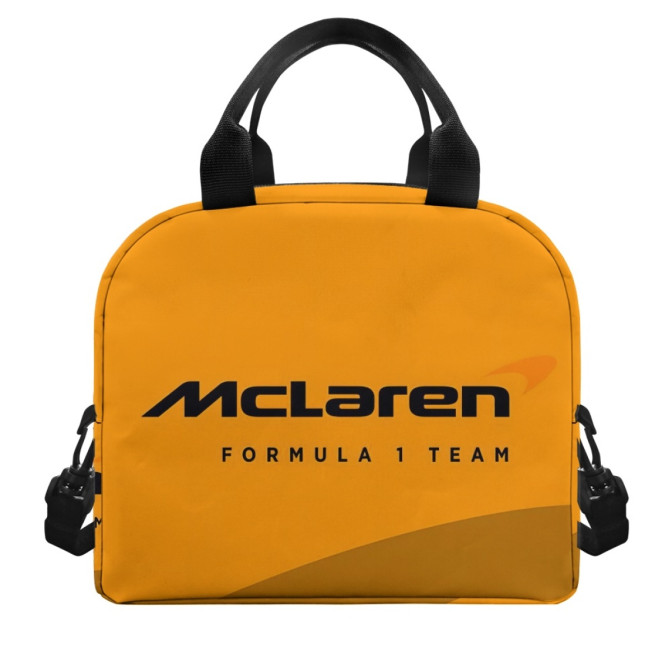 F1 Formula One Mclaren Lunch Box - Mclaren Formula 1 Team Orange Poster ...