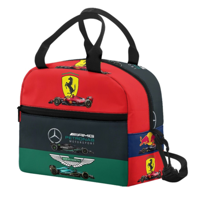 F1 Formula One Lunch Box - F1 Formula One Red Bull Ferrari Petronas And ...