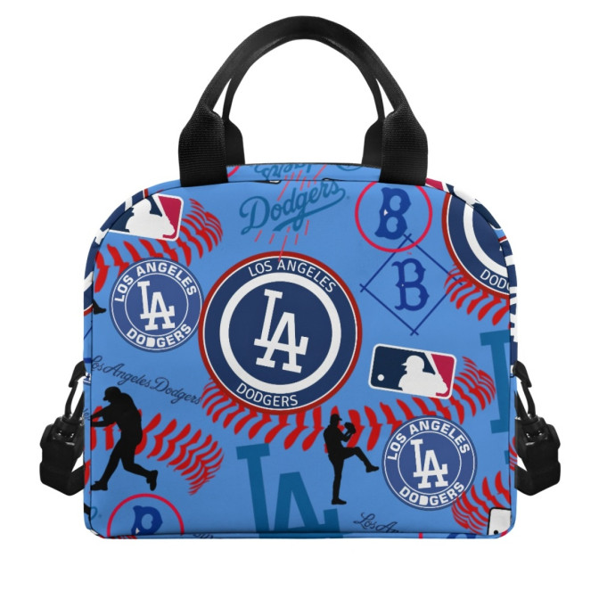 MLB Los Angeles Dodgers Lunch Box - Los Angeles Dodgers Mania Collage ...