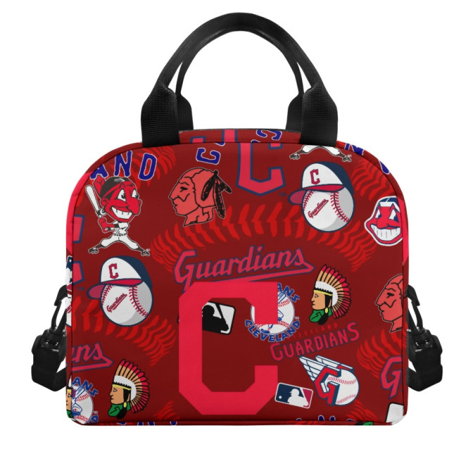 MLB Cleveland Guardians Lunch Box - Cleveland Guardians Mania Collage ...