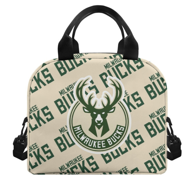 NBA Milwaukee Bucks Insulated Lunch Bag Box - Milwaukee Bucks Medley ...
