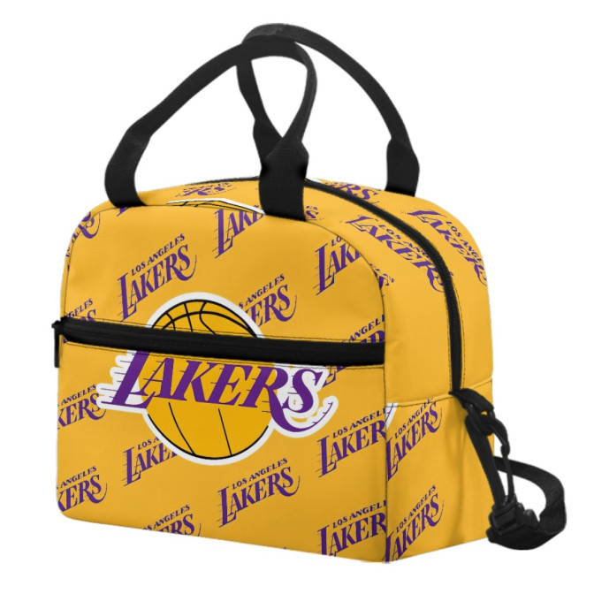 NBA Los Angeles Lakers Insulated Lunch Bag Box - Los Angeles Lakers ...