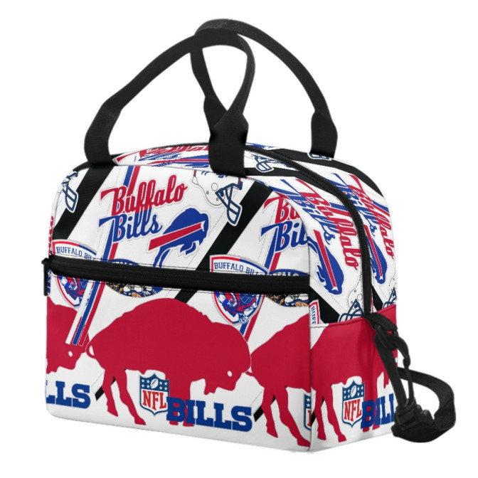 NFL Buffalo Bills Insulated Lunch Bag Box - Buffalo Bills Mania Collage ...