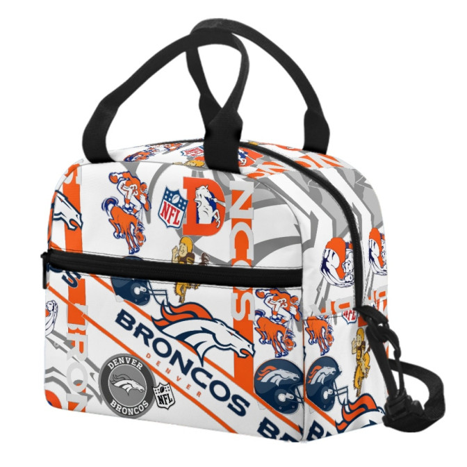 NFL Denver Broncos Insulated Lunch Bag Box - Denver Broncos Mania ...