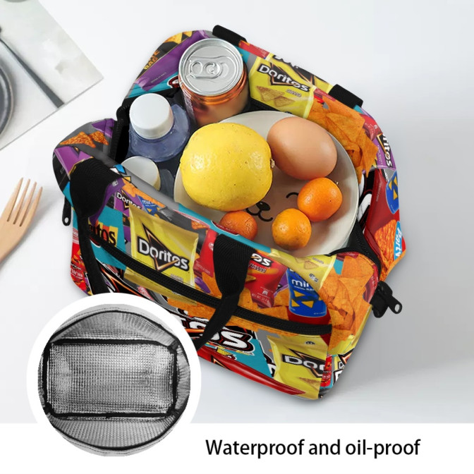 Doritos Lunch Box - Doritos Mania Collage Logo | Trendapack