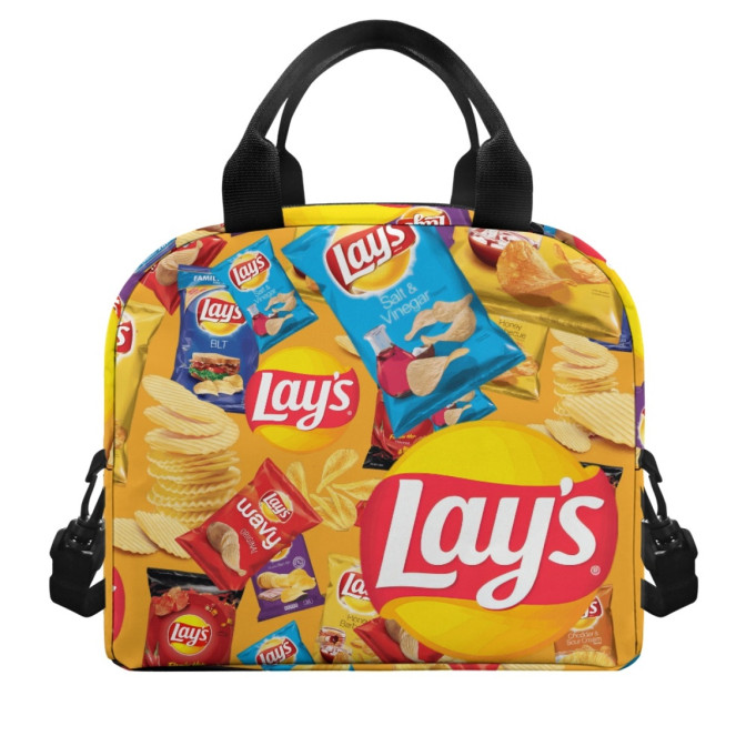 Lays Lunch Box - Lays Mania Collage Logo | Trendapack
