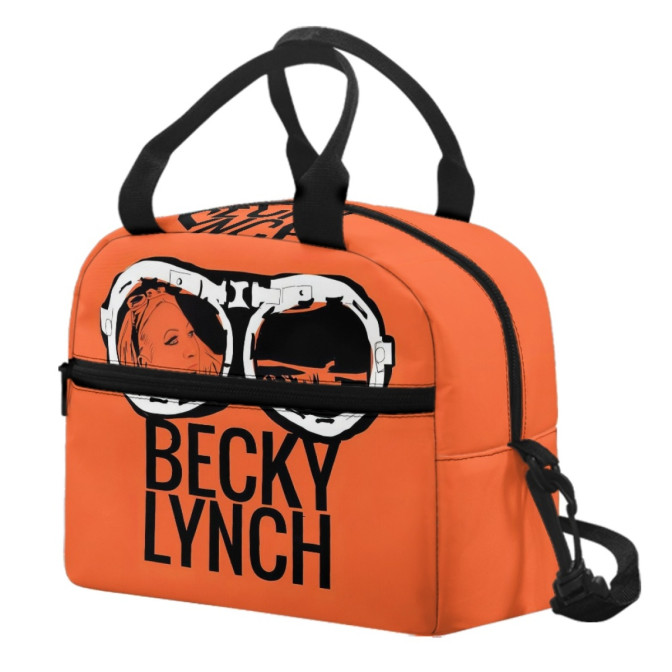WWE Becky Lynch Lunch Box - Becky Lynch Glasses Illustration | Trendapack