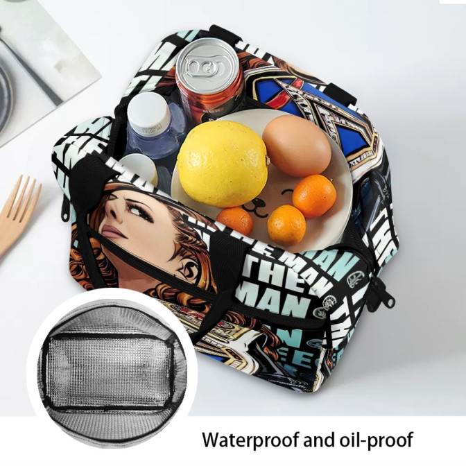 WWE Becky Lynch Lunch Box - Becky Lynch The Man Cartoon Art | Trendapack