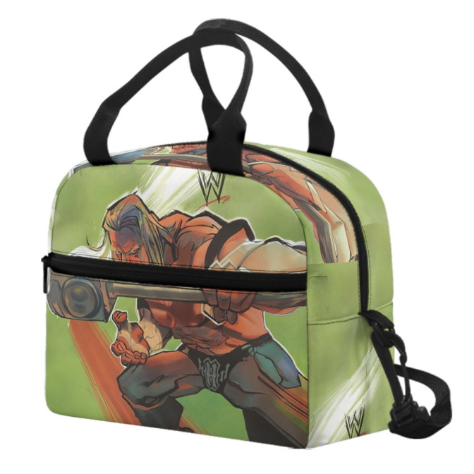 WWE Triple H Lunch Box - Triple H Hammer Cartoon Art | Trendapack