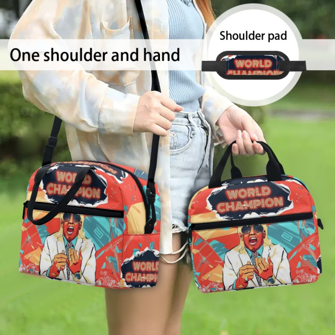WWE Ric Flair Lunch Box - Ric Flair Portrait Word Champion Poster ...