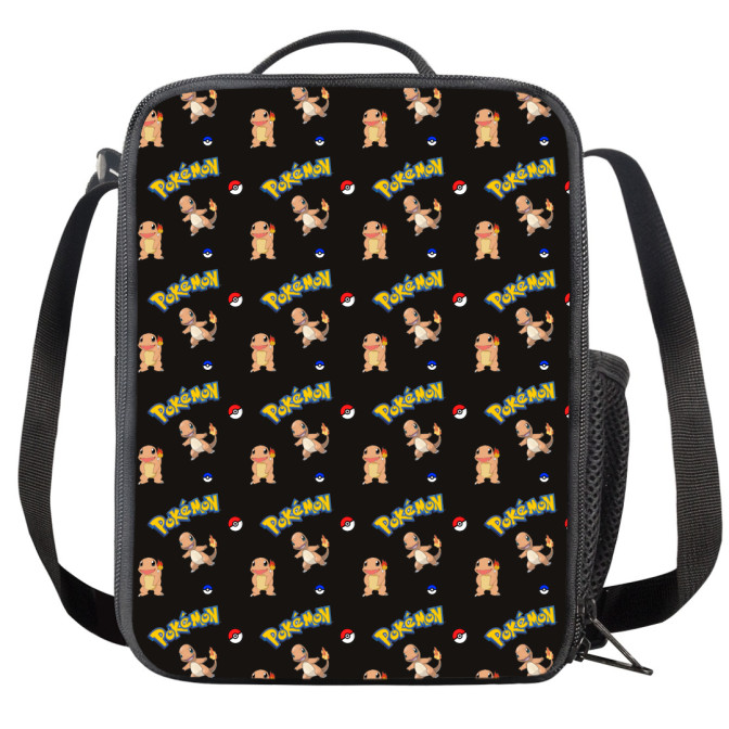 Pokemon Charmander Insulated Soft Lunch Box Lunchbox For School ...
