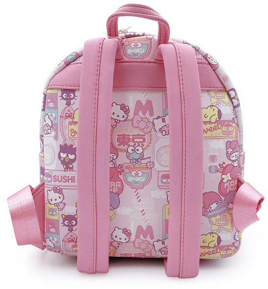 Sanrio Loungefly Mini Backpack - Pink Sanrio Characters Loungefly ...