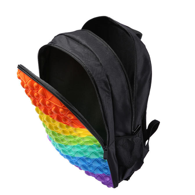 Pop It Backpack Rucksack Rainbow | Trendapack