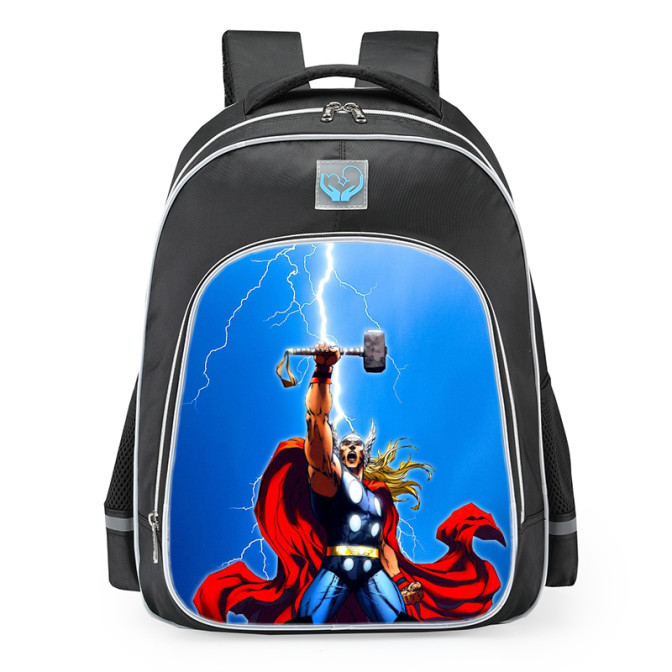 Marvel Thor Comics Style School Backpack | Trendapack