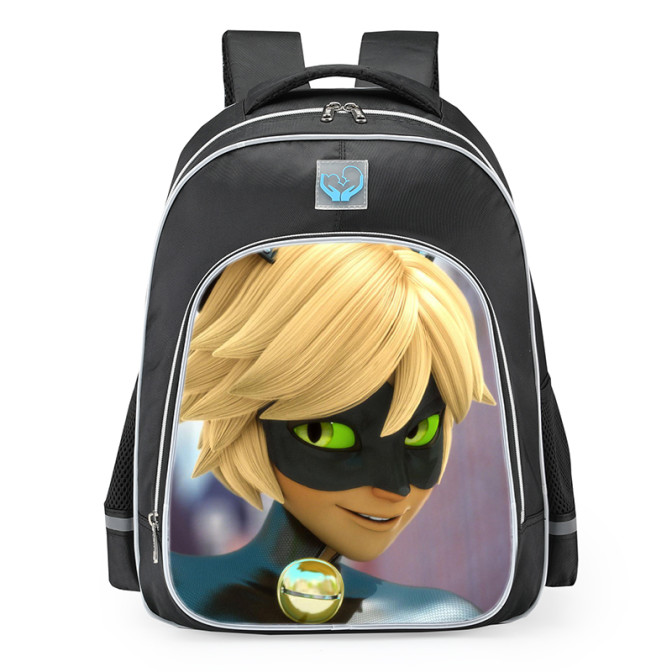 Cat Noir Miraculous Tales Of Ladybug & Cat Noir School Backpack ...