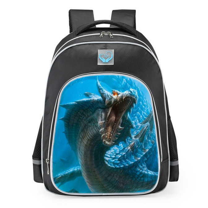 M͏o͏n͏ster Hunter Tri School Backpack | Trendapack