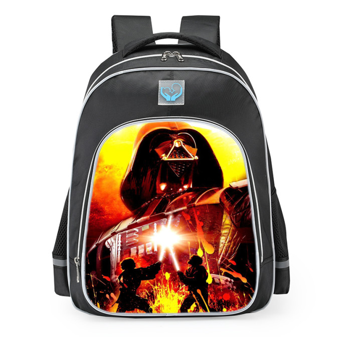 Star Wars Revenge of the Sith Darth Vader Backpack Rucksack | Trendapack