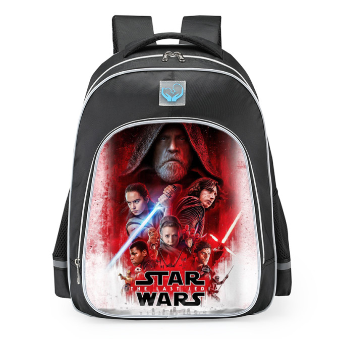 Star Wars The Last Jedi Backpack Rucksack | Trendapack