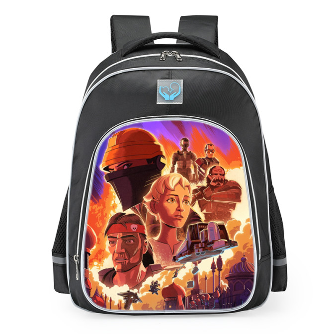 Star Wars The Bad Batch Backpack Rucksack | Trendapack