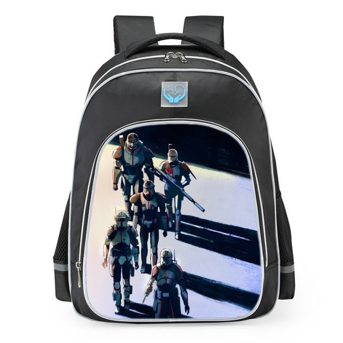 Star Wars The Bad Batch Team Backpack Rucksack | Trendapack