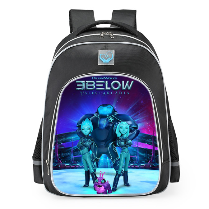 3Below Tales of Arcadia Characters School Backpack | Trendapack