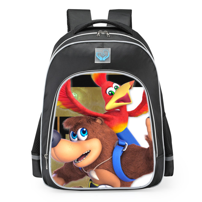 Super Smash Bros Ultimate Banjo & Kazooie School Backpack | Trendapack