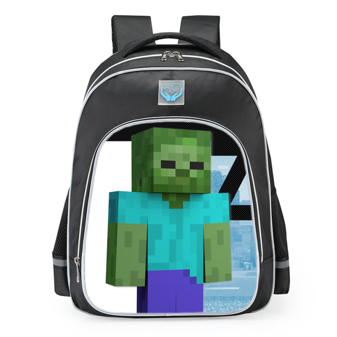 Super Smash Bros Ultimate Zombie Minecraft School Backpack | Trendapack