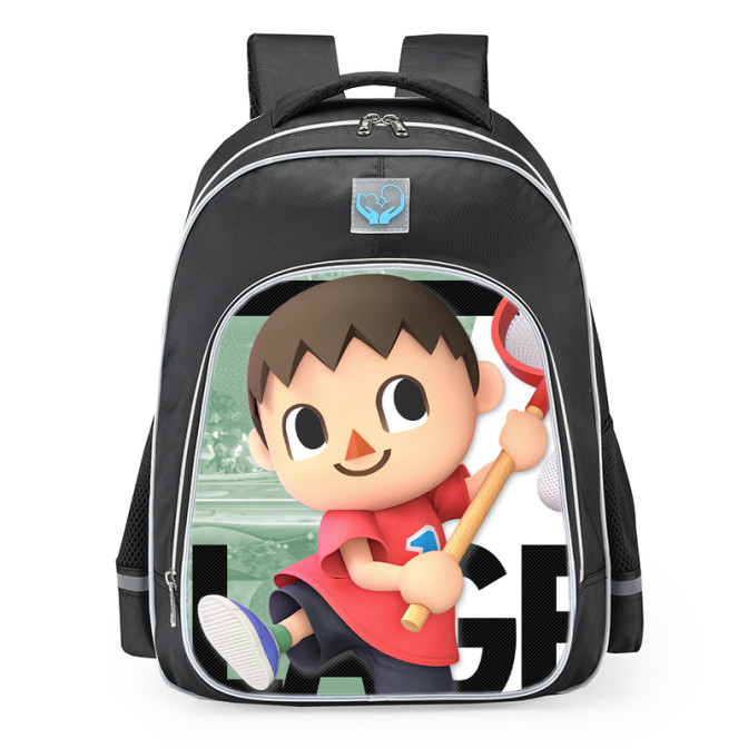 Super Smash Bros Ultimate Villager School Backpack | Trendapack