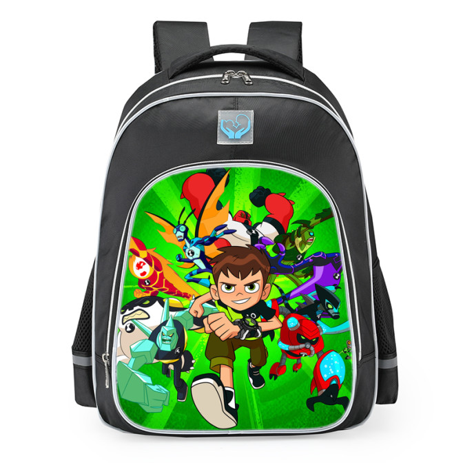 Ben 10 Reboot Characters School Backpack | Trendapack