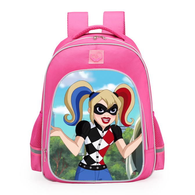 DC Super Hero Girls Harley Quinn School Backpack | Trendapack