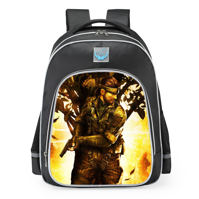 Metal Gear Solid 3 Snake Eater School Backpack | Trendapack