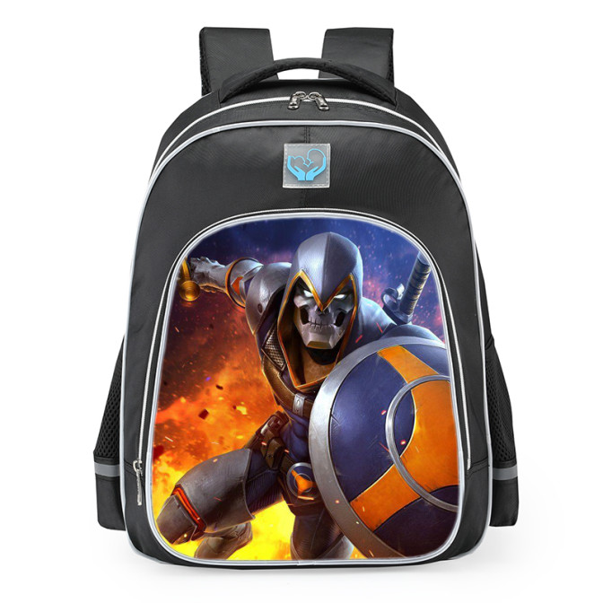 Marvel Contest Of Champions Taskmaster School Backpack | Trendapack