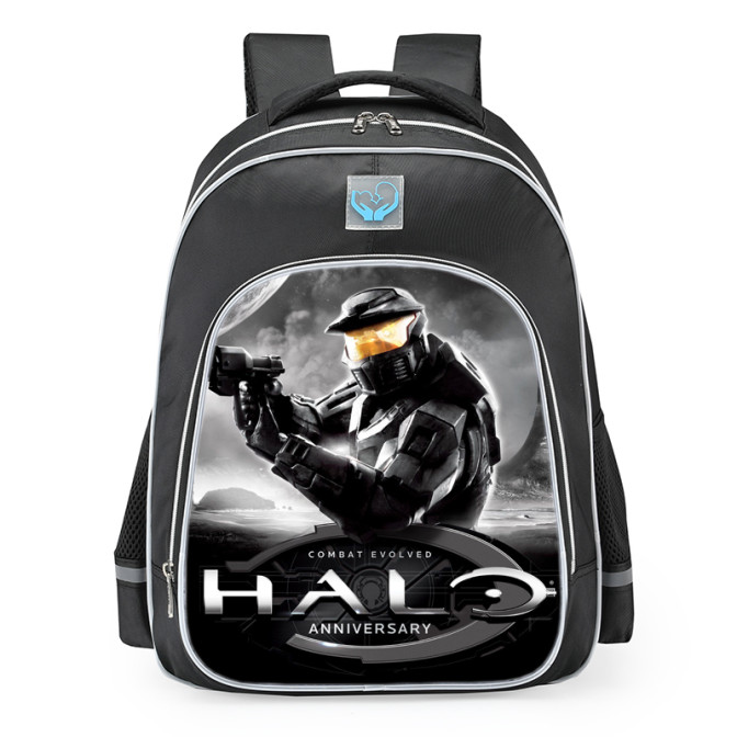 Halo Combat Evolved Anniversary School Backpack | Trendapack